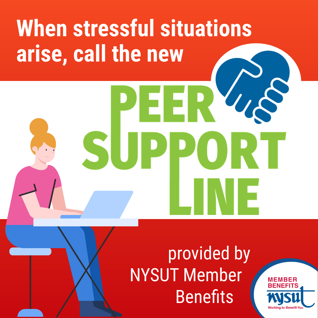 Peer Support Line | Farmingdale Federation of Teachers